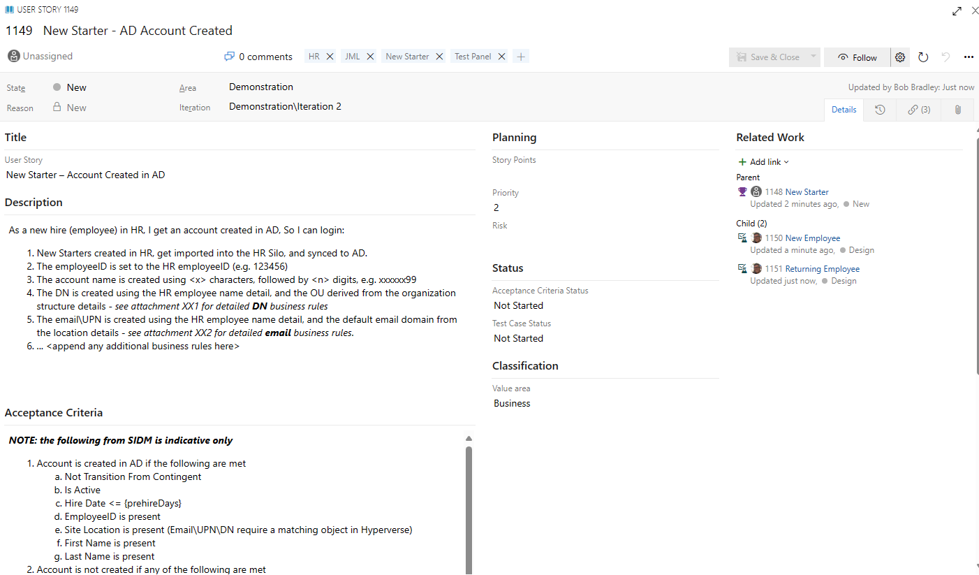 Linking User Stories to Test Cases – SoftwareIDM