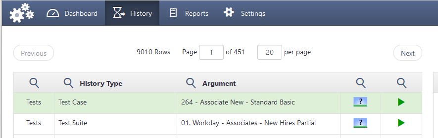 Test Panel Running My First Test Softwareidm