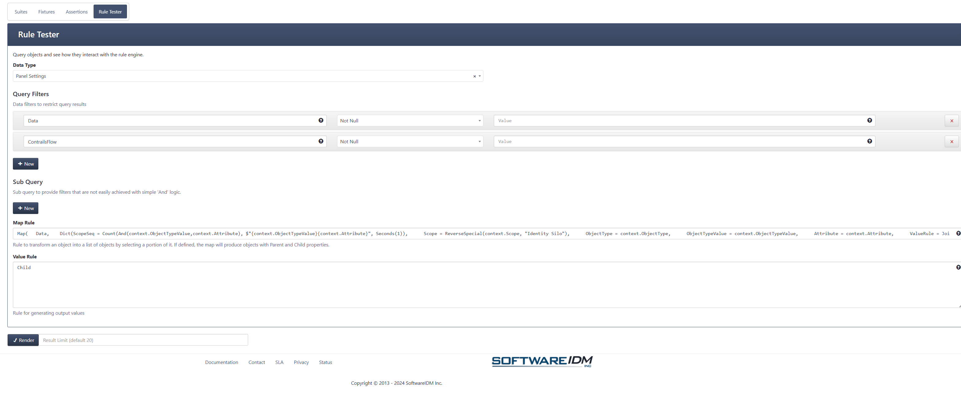 Querying Join Rule Definitions and Data – SoftwareIDM