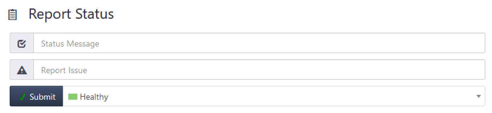 Status Check-In Report – SoftwareIDM