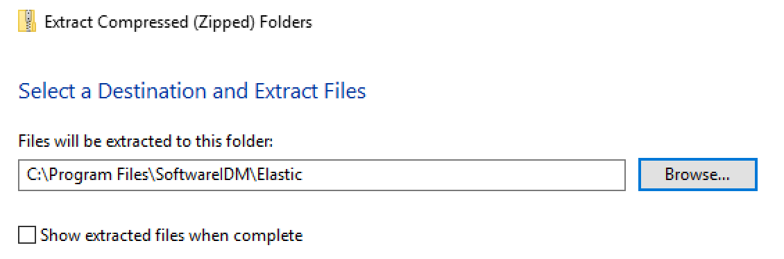 Install Elasticsearch – SoftwareIDM